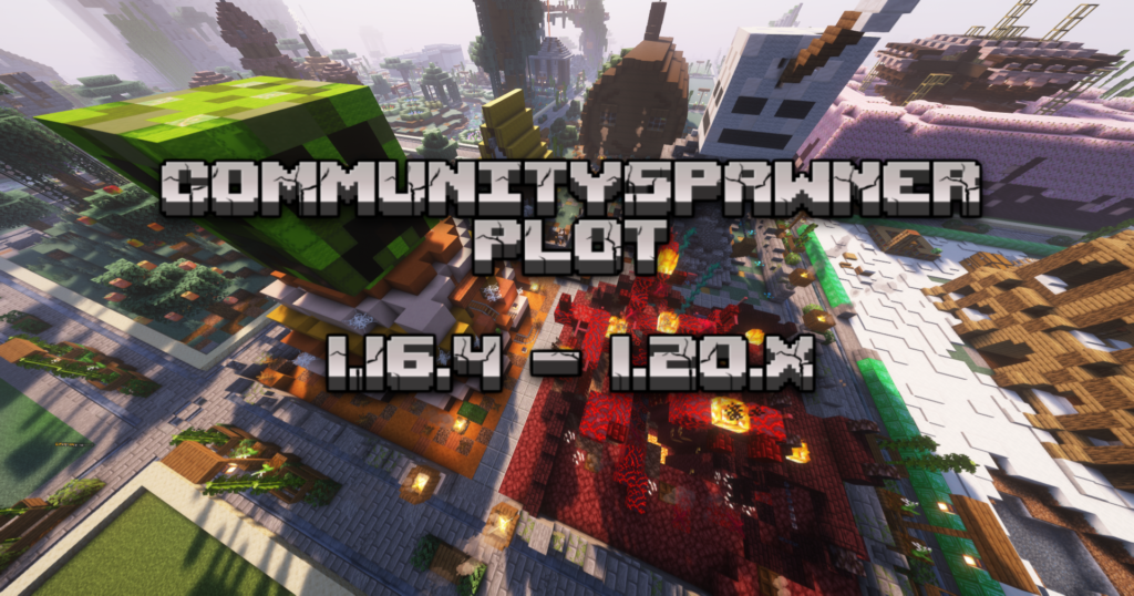 ⚡Citybuild Communityspawner Plot .Schematic » MCS ⚡Fertige Minecraft Citybuild-Server